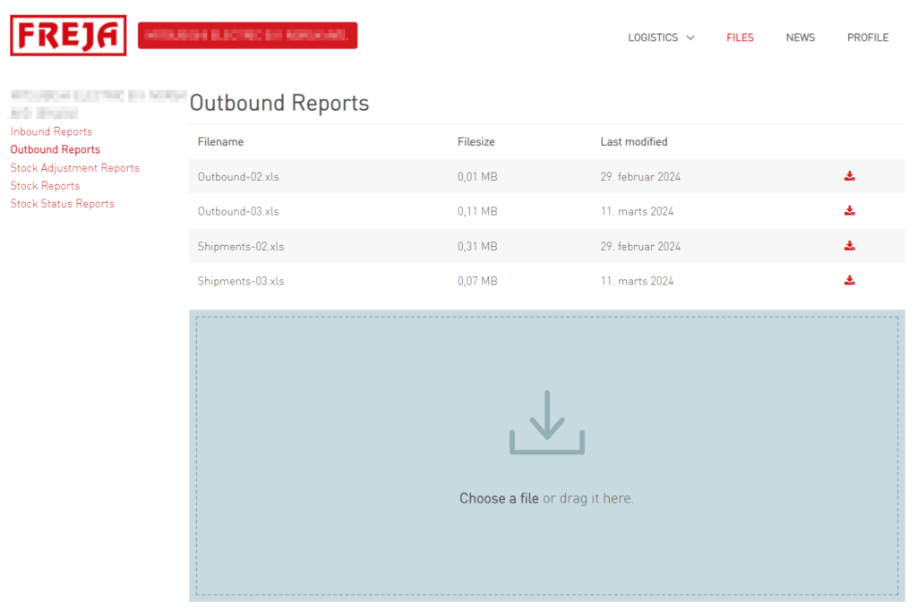 MyFREJA Logistics - FREJA