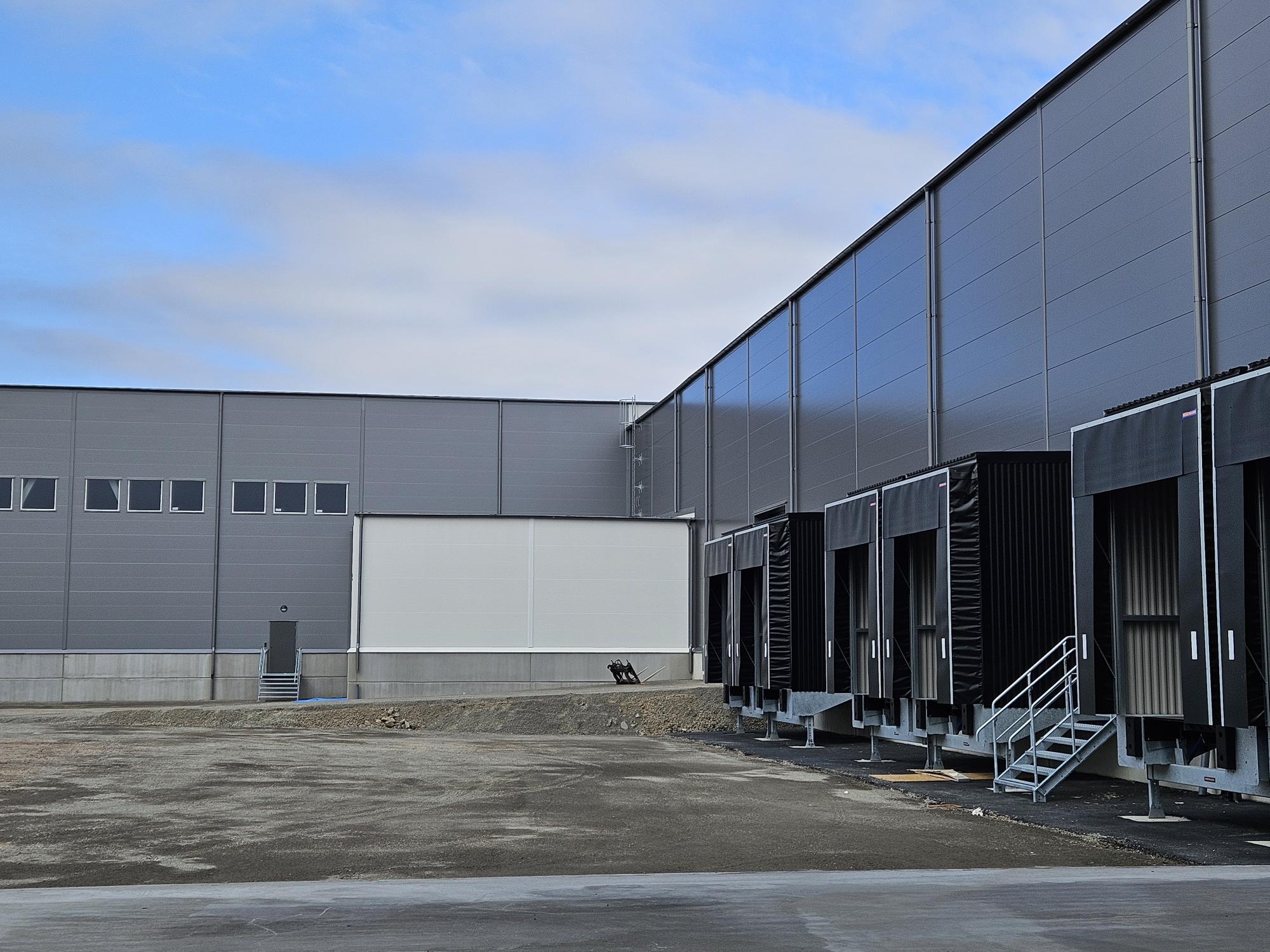 Latest update from FREJA's new logistics center in Sweden/Jönköping - FREJA