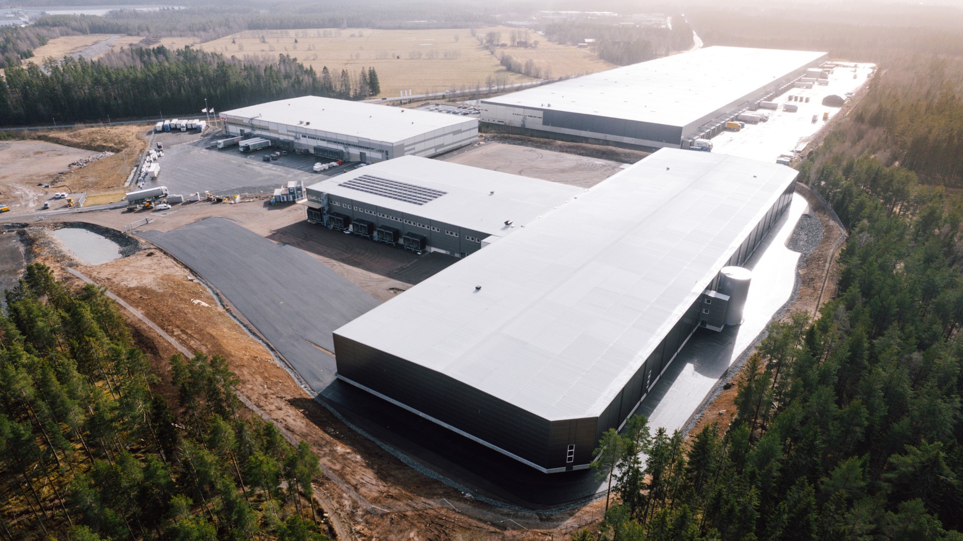 Soon our new modern logistics center in Jönköping will open - FREJA